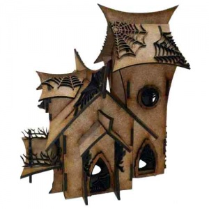 Cobweb House - MDF Wood Kit